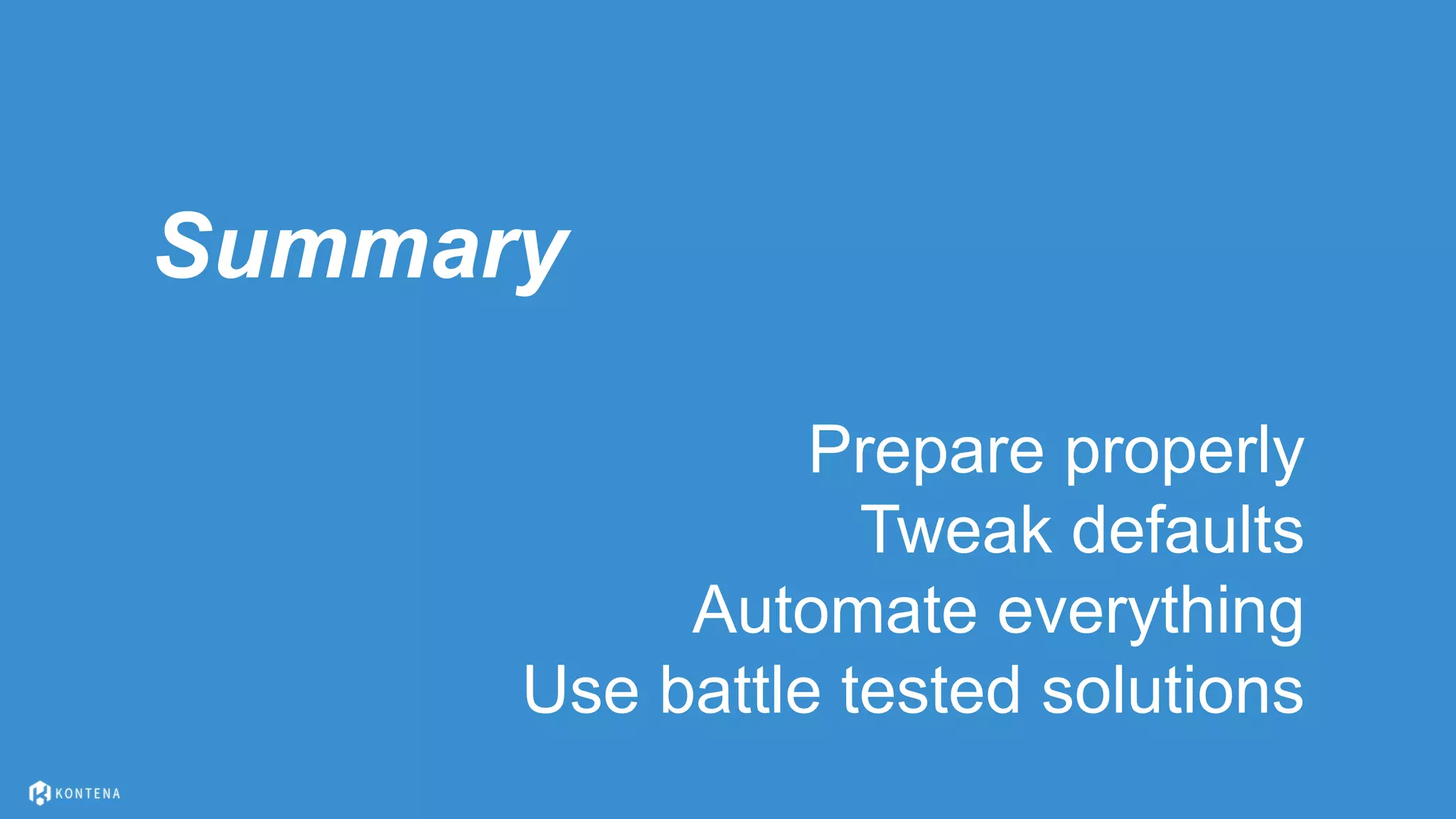 Running Docker in Production - The Good, the Bad and The Ugly | PPT