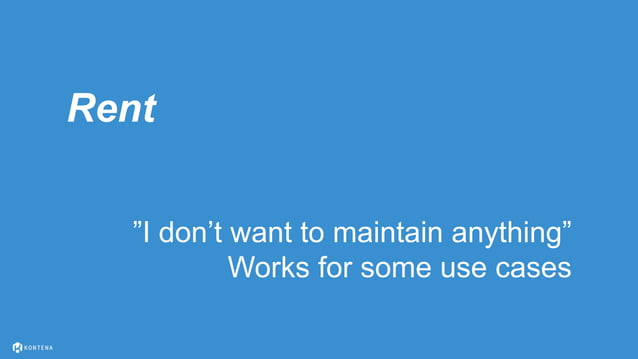 Running Docker in Production - The Good, the Bad and The Ugly | PPT