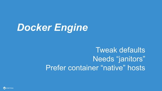 Running Docker in Production - The Good, the Bad and The Ugly | PPT