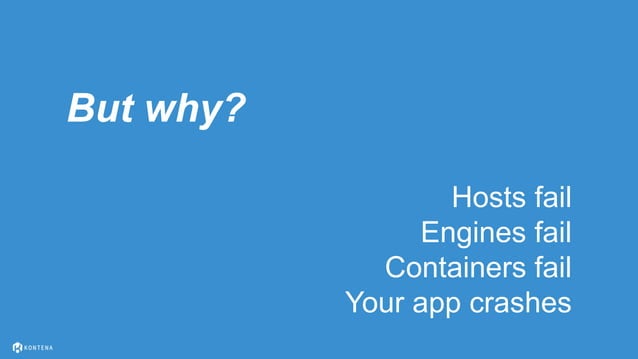 Running Docker in Production - The Good, the Bad and The Ugly | PPT