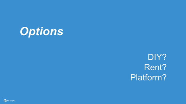 Running Docker in Production - The Good, the Bad and The Ugly | PPT