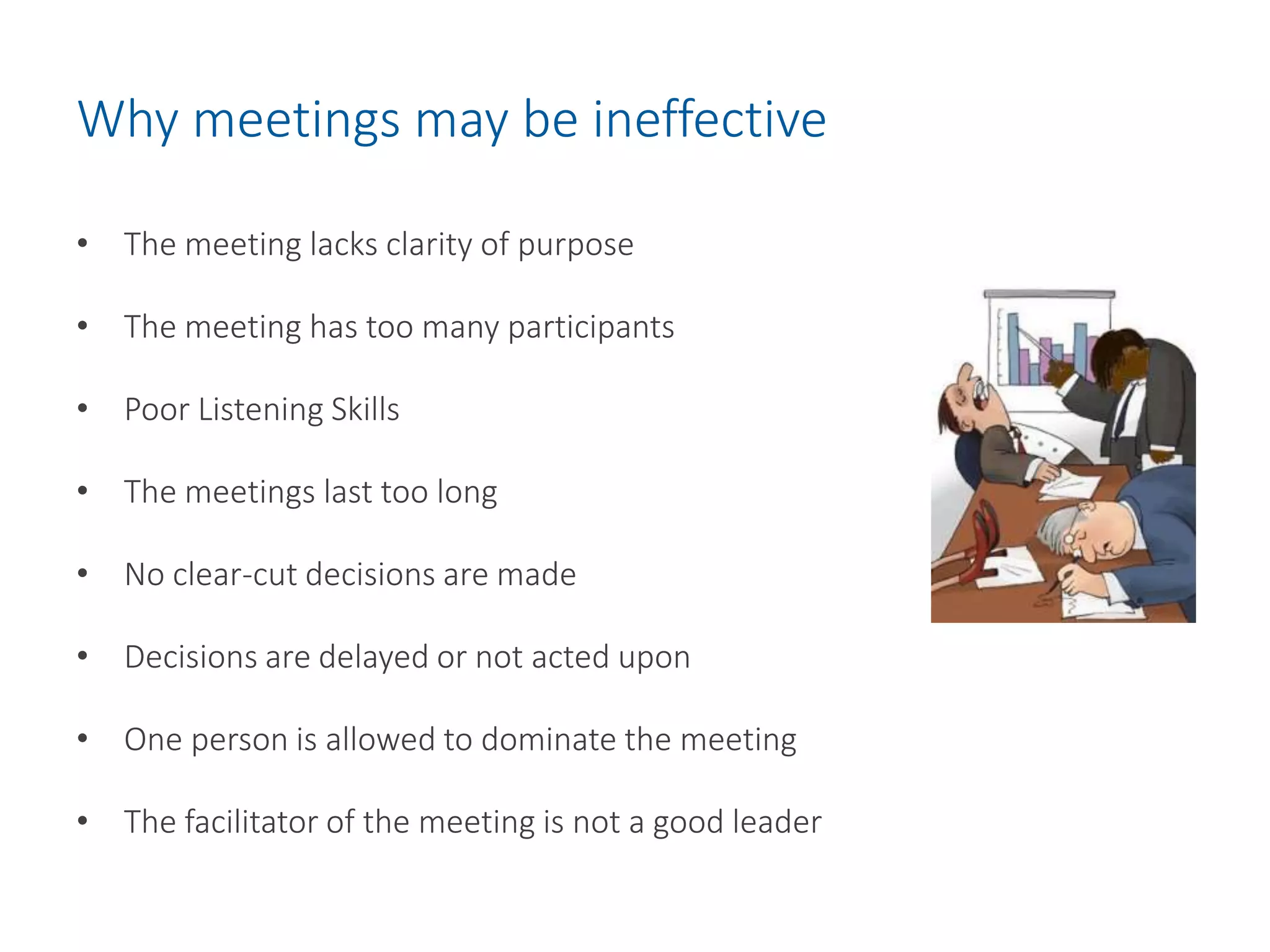Running effective meetings | PPTX | Business Expos & Conferences | Events