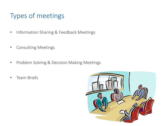 Running effective meetings | PPTX | Business Expos & Conferences | Events