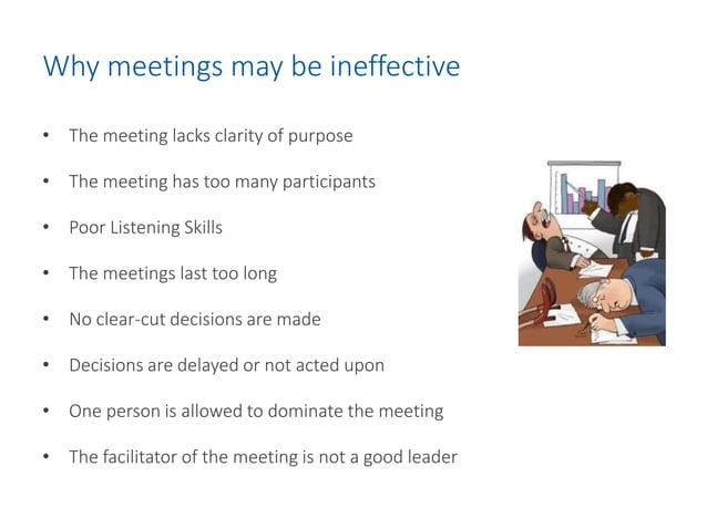Running effective meetings | PPTX | Business Expos & Conferences | Events