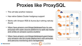 Running Galera Cluster on Microsoft Azure | PPT