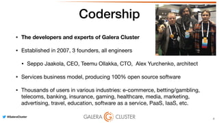Running Galera Cluster on Microsoft Azure | PPT