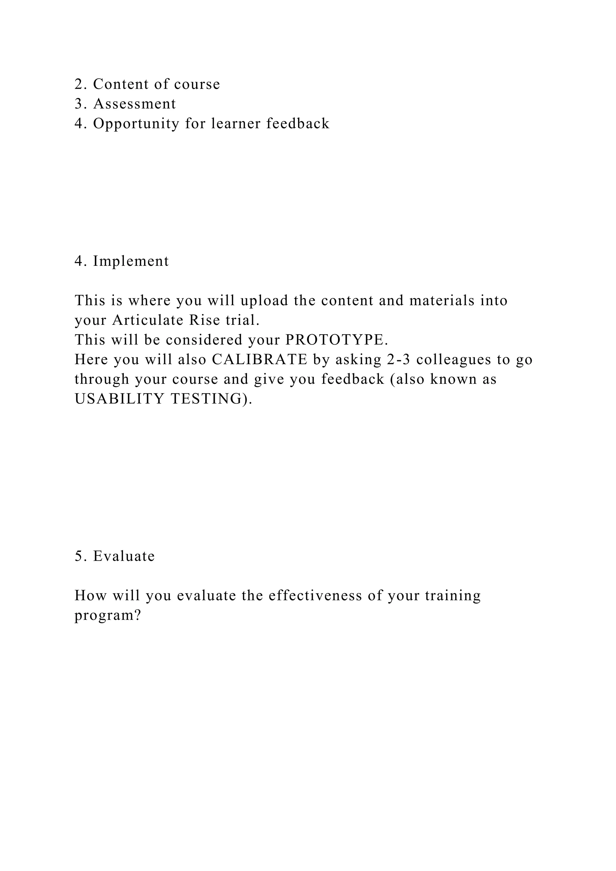 Running Head ADDIE Worksheet- HRMN 4061ADDIE Worksheet- HRMN 4 | DOCX