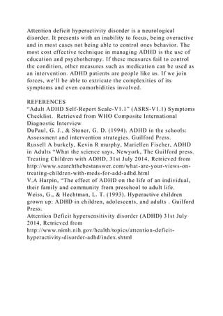 Running Head ADHD1ADHD14ATTENTION.docx