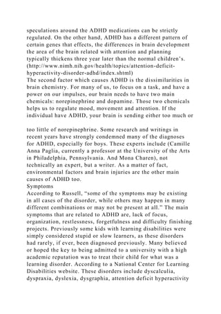 Running Head ADHD1ADHD14ATTENTION.docx