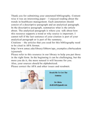 Running head ANNOTATED BIBLIOGRAPHY .docx | Health Insurance | Insurance