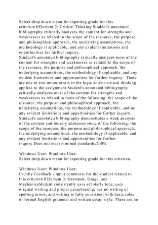 Running head Annotated bibliographyAnnotated bibliography 8.docx