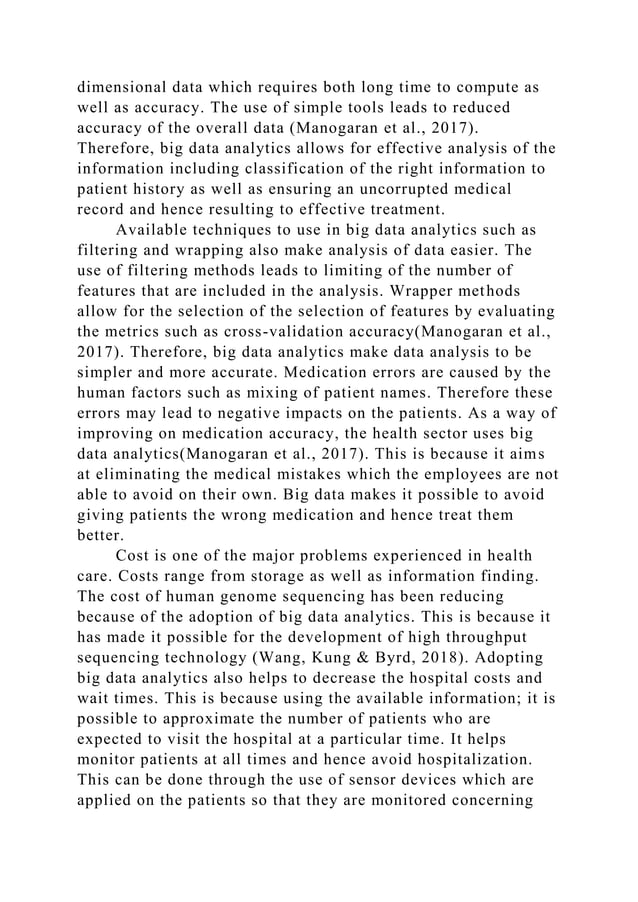 Running head BIG DATA ANALYTICS .docx