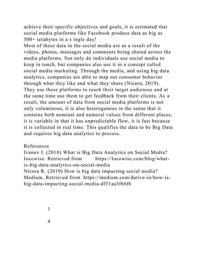 RUNNING HEAD BIG DATA IN SOCIAL MEDIA .docx