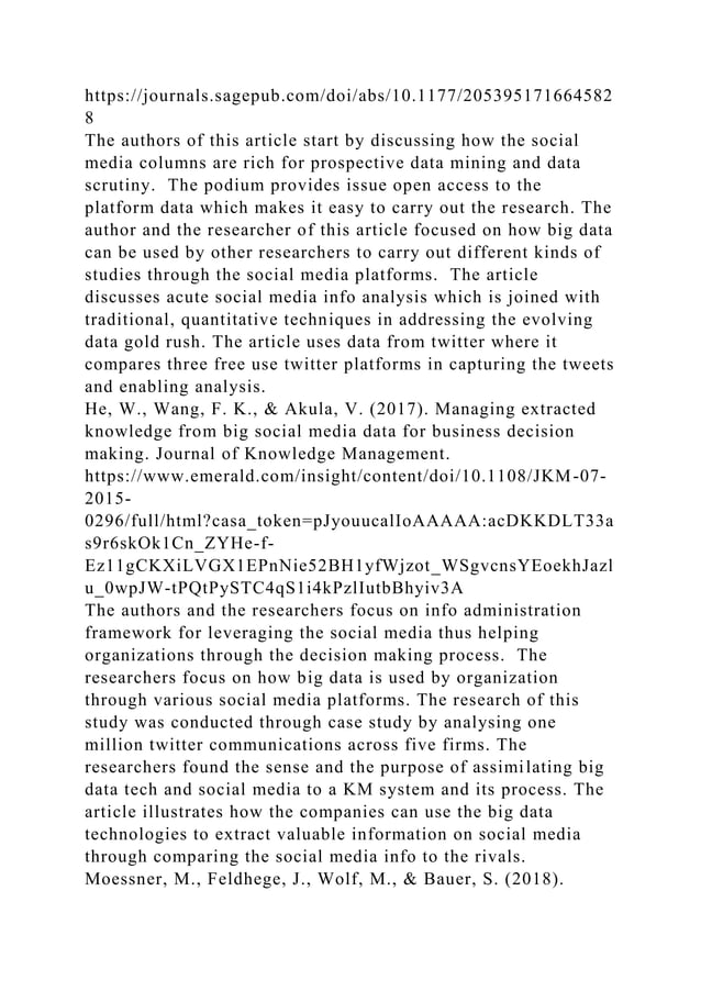 RUNNING HEAD BIG DATA IN SOCIAL MEDIA .docx