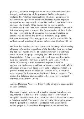 Running head Database Technologies and Data Structure1Datab.docx