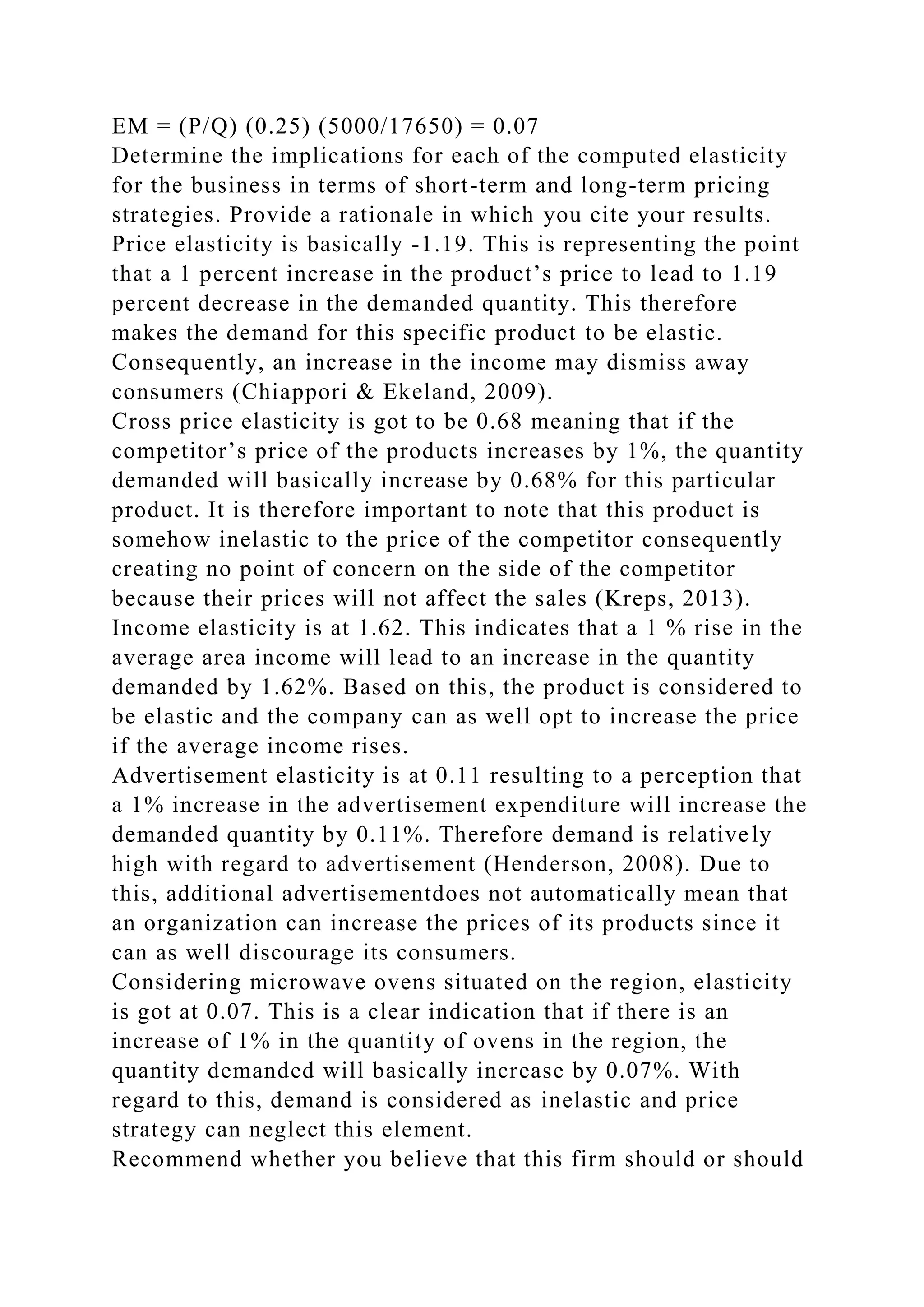 Running Head DEMAND ESTIMATION .docx