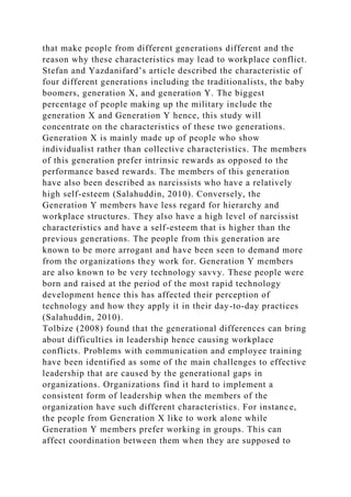 Running head DIVERSE CULTURE MULTI-GENERATIONAL GROUPS IN THE ARM.docx