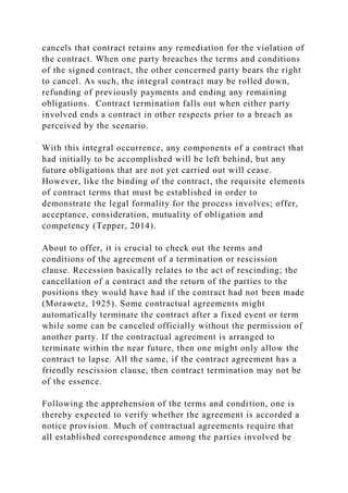 Running Head ELEMENTS OF A CONTRACT 1 .docx