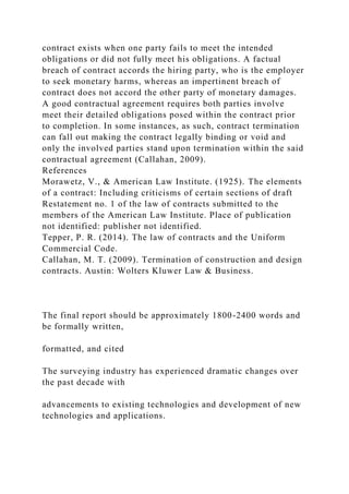 Running Head ELEMENTS OF A CONTRACT 1 .docx