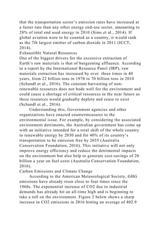 Running head ENVIRONMENTAL IMPACT OF THE AVIATION INDUSTRY .docx