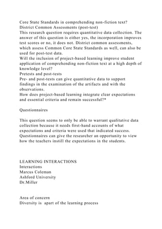 Running Header PROJECT BASED LEARNING PROJECT BASED LEARNING .docx