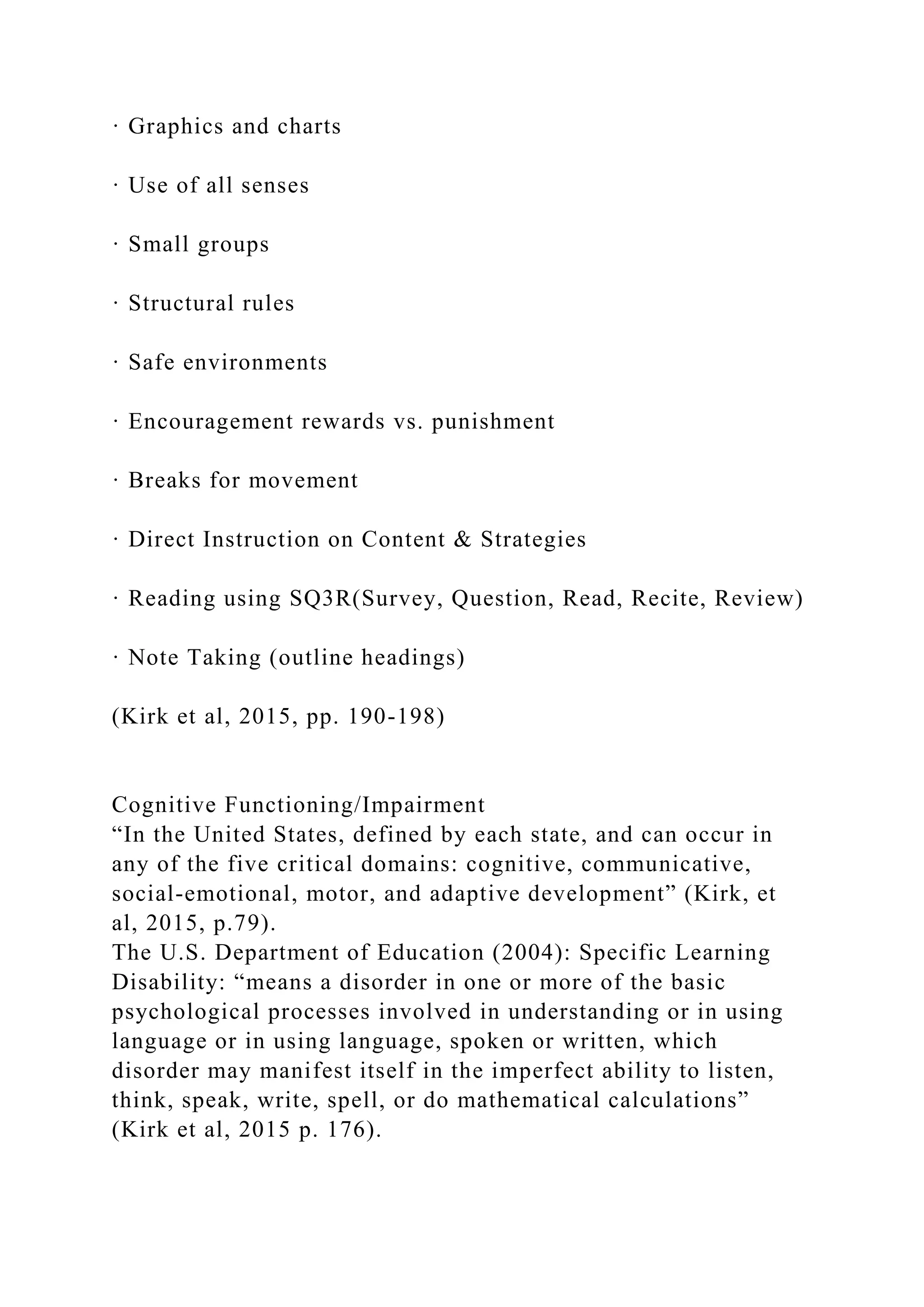 Running Head EXCEPTIONALITY CHART1EXCEPTIONAL.docx