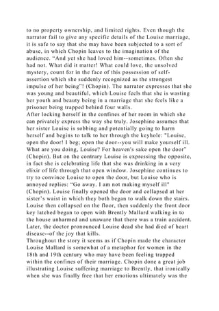 Running head Fiction Anaylisis Story of an Hour”1Fiction Anay.docx