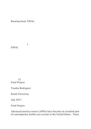 Running head FINAL 1FIN.docx