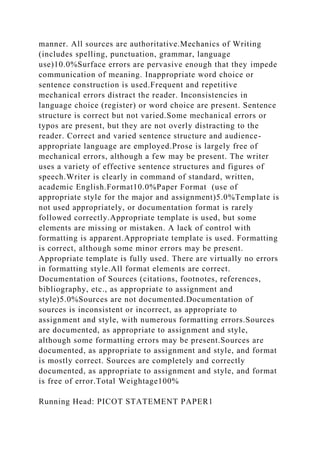 Running head hand hygiene compliance1hand hygiene compliance8.docx