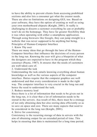 Running Head HUMAN-COMPUTER INTERFACE .docx