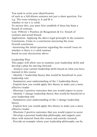 Running head LEADERSHIP DEVELOPMENT PLANLEADERSHIP DEVELOPMENT .docx