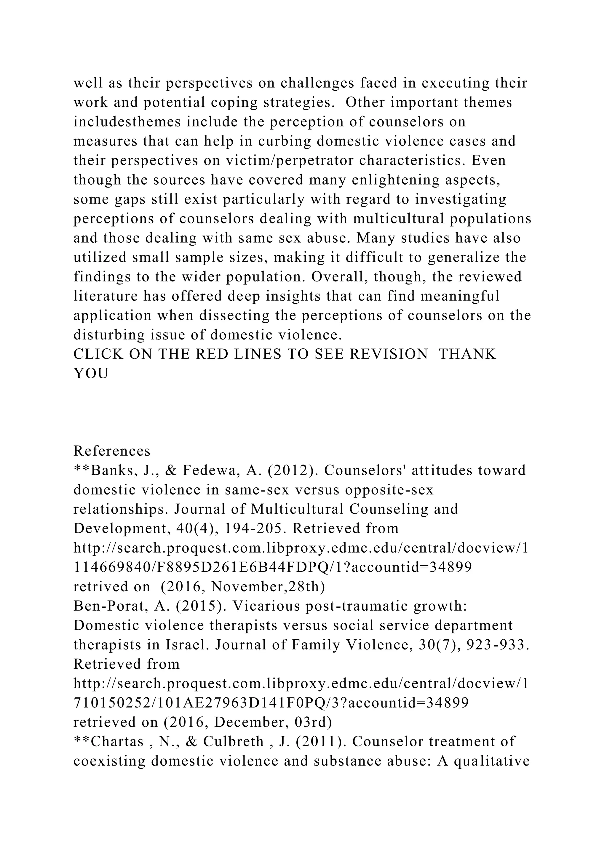 Running head LITERATURE REVIEW FIRST DRAFT .docx