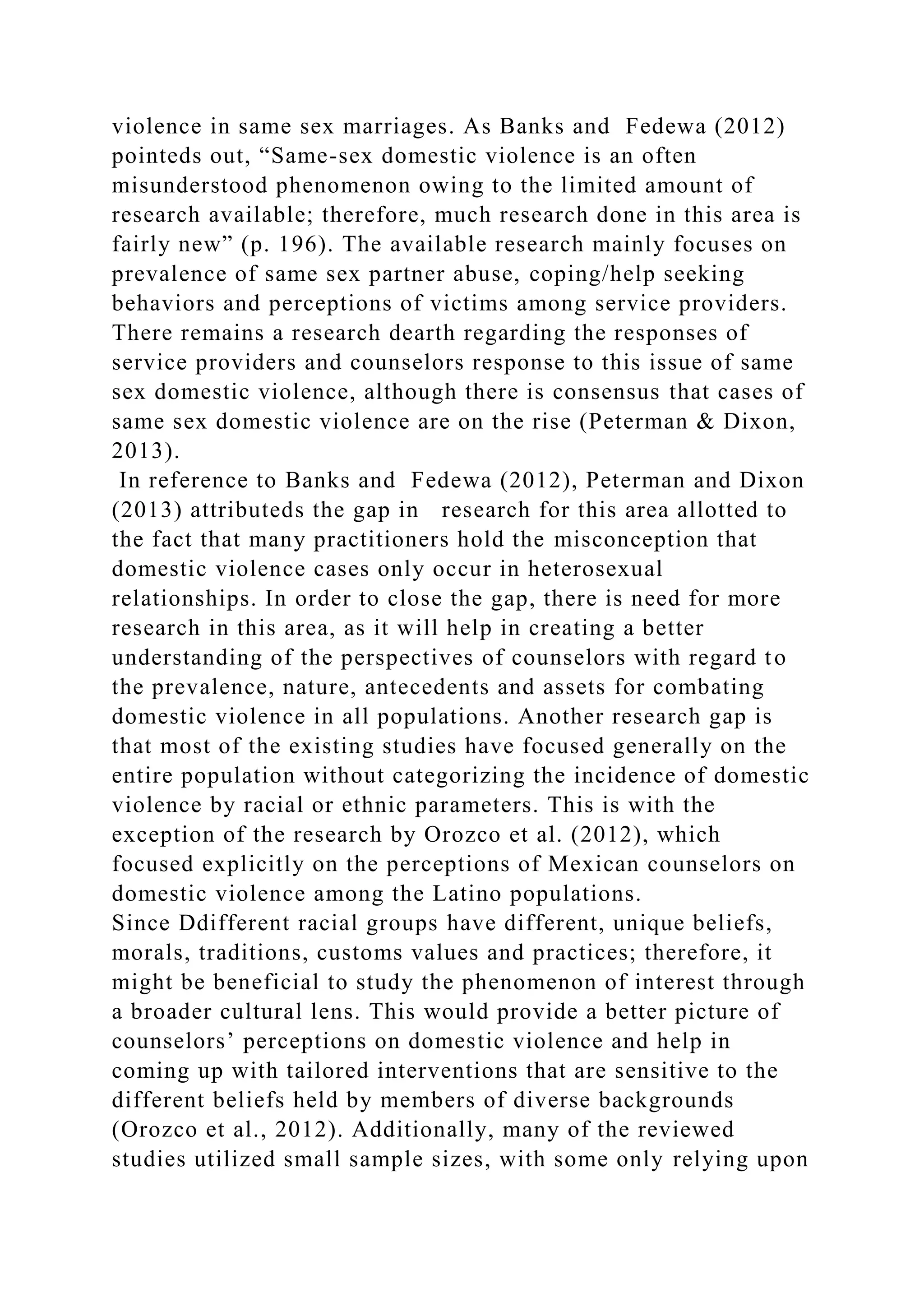 Running head LITERATURE REVIEW FIRST DRAFT .docx