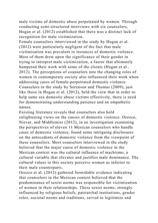 Running head LITERATURE REVIEW FIRST DRAFT .docx