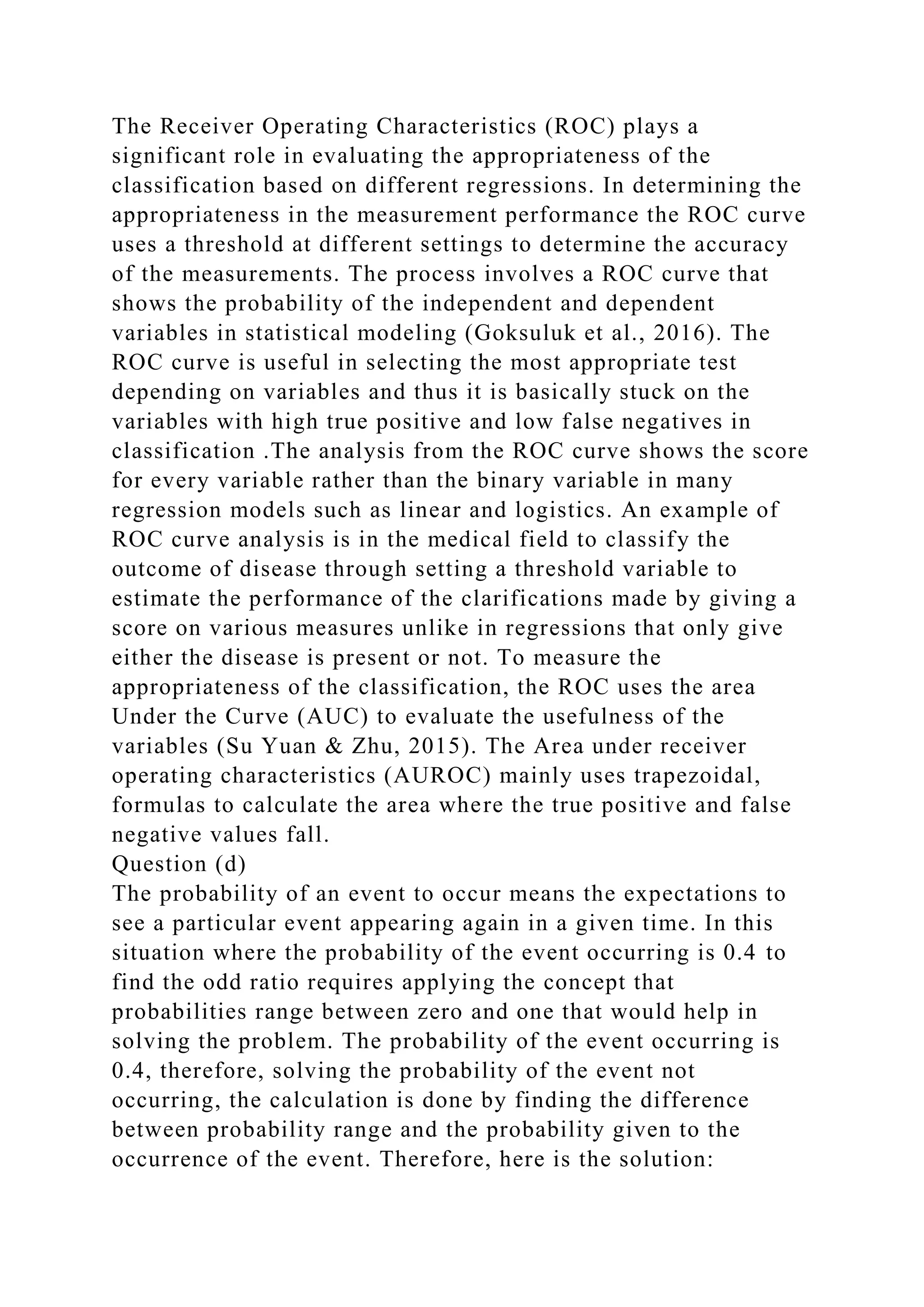 Running head LOGISTIC REGRESSION .docx