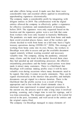 Running head marketing mix for docu signmarketing mix for | PDF