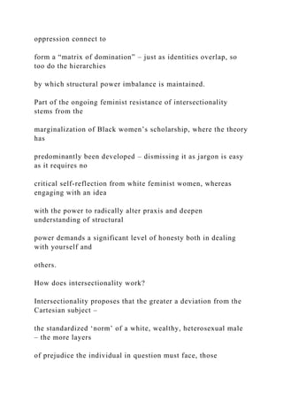 Running Head OPRESSION .docx