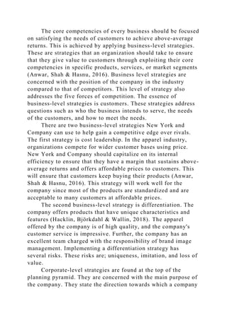 Running Head ORGANIZATIONAL STRATEGIC PLANNING 1ORGANIZATION.docx