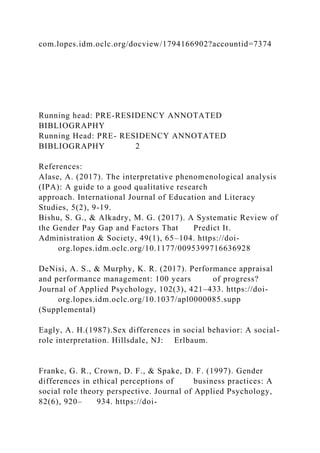 Running head OUTLINE AND ANNOTATED BIBLIOGRAPHY1OUTLINE AND .docx