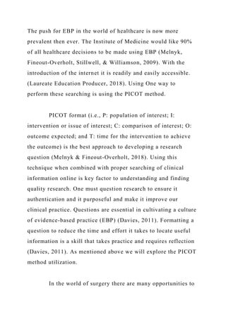 Running head PICOT STATEMENT 1PICOT STATEMENT 2.docx