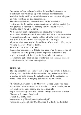 Running Head PRACTICUM PROFESSIONAL EXPERIENCE .docx