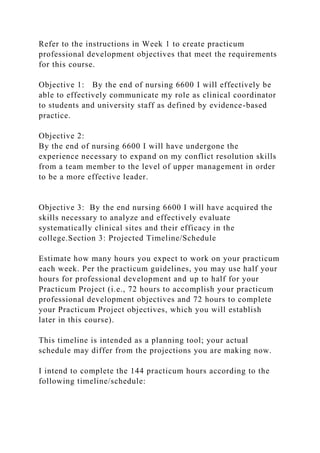 Running Head PRACTICUM PROJECT PLAN1PRACTICUM PROJECT PLAN.docx