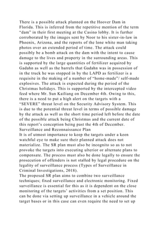 Running Head RECONNAISSANCE PLANRECONNAISSANCE PLAN.docx