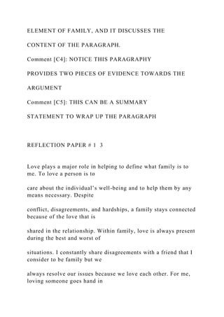 Running head REFLECTION PAPER # 1 1 R.docx