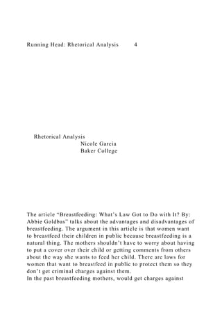 Running Head Rhetorical Analysis4 .docx