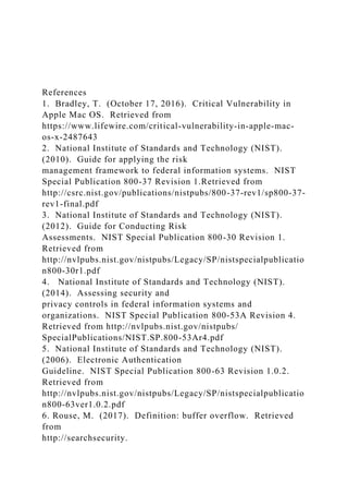 Running head Risk Assessment Repot (RAR) .docx