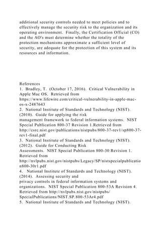 Running head Risk Assessment Repot (RAR) .docx