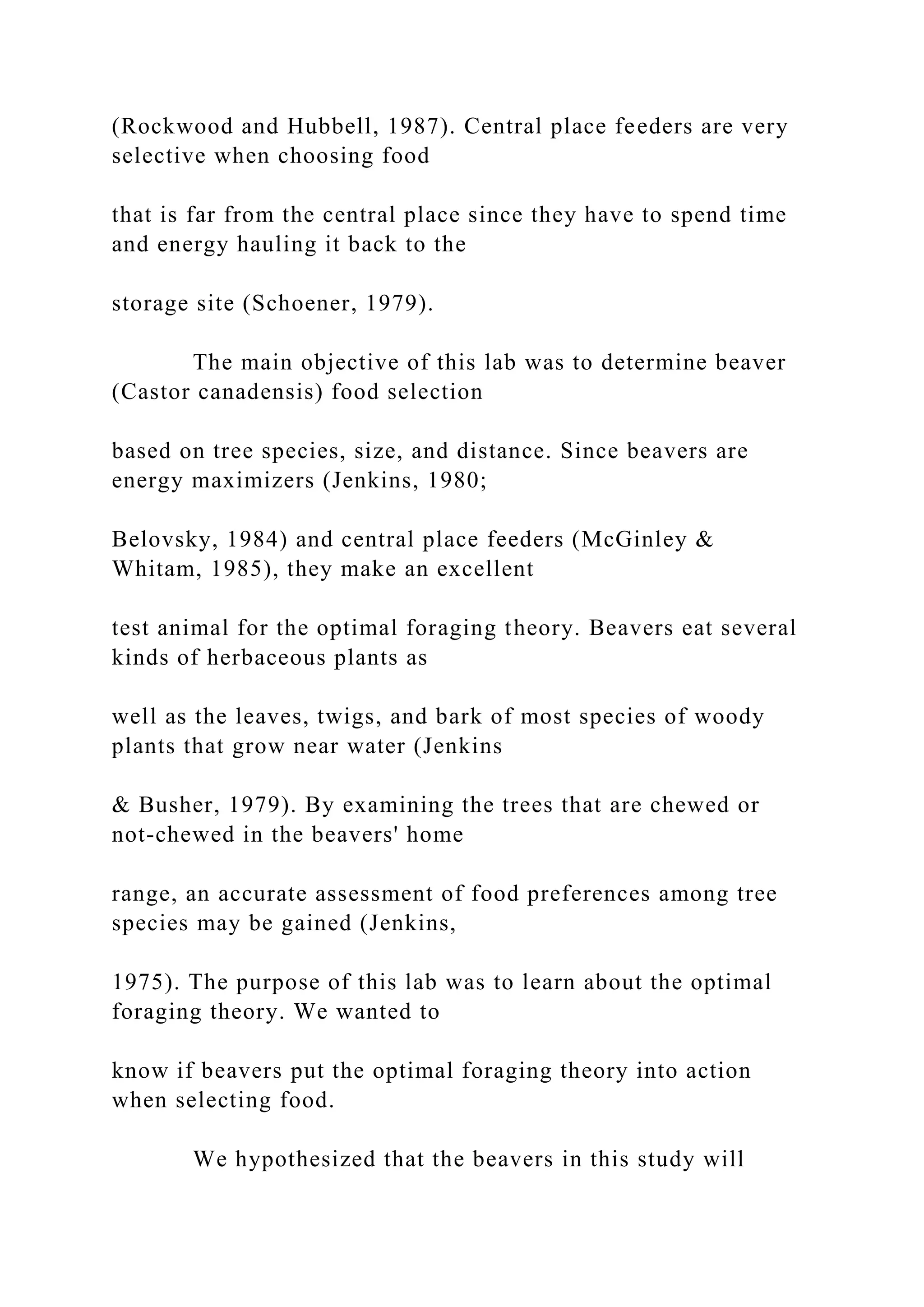 Running Head Sample Lab Report 1 Sample L Docx