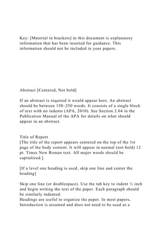 Running head SHORT TITLE 1 [The words Running head” only app.docx