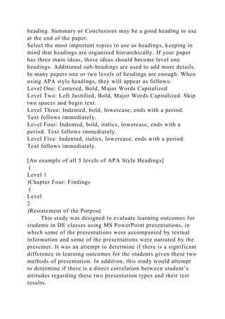 Running head SHORT TITLE 1 [The words Running head” only app.docx